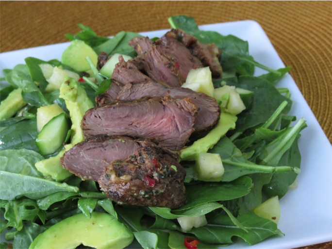 Beachside Personal Trainers | Thai Beef Salad with Pineapple Salsa ...